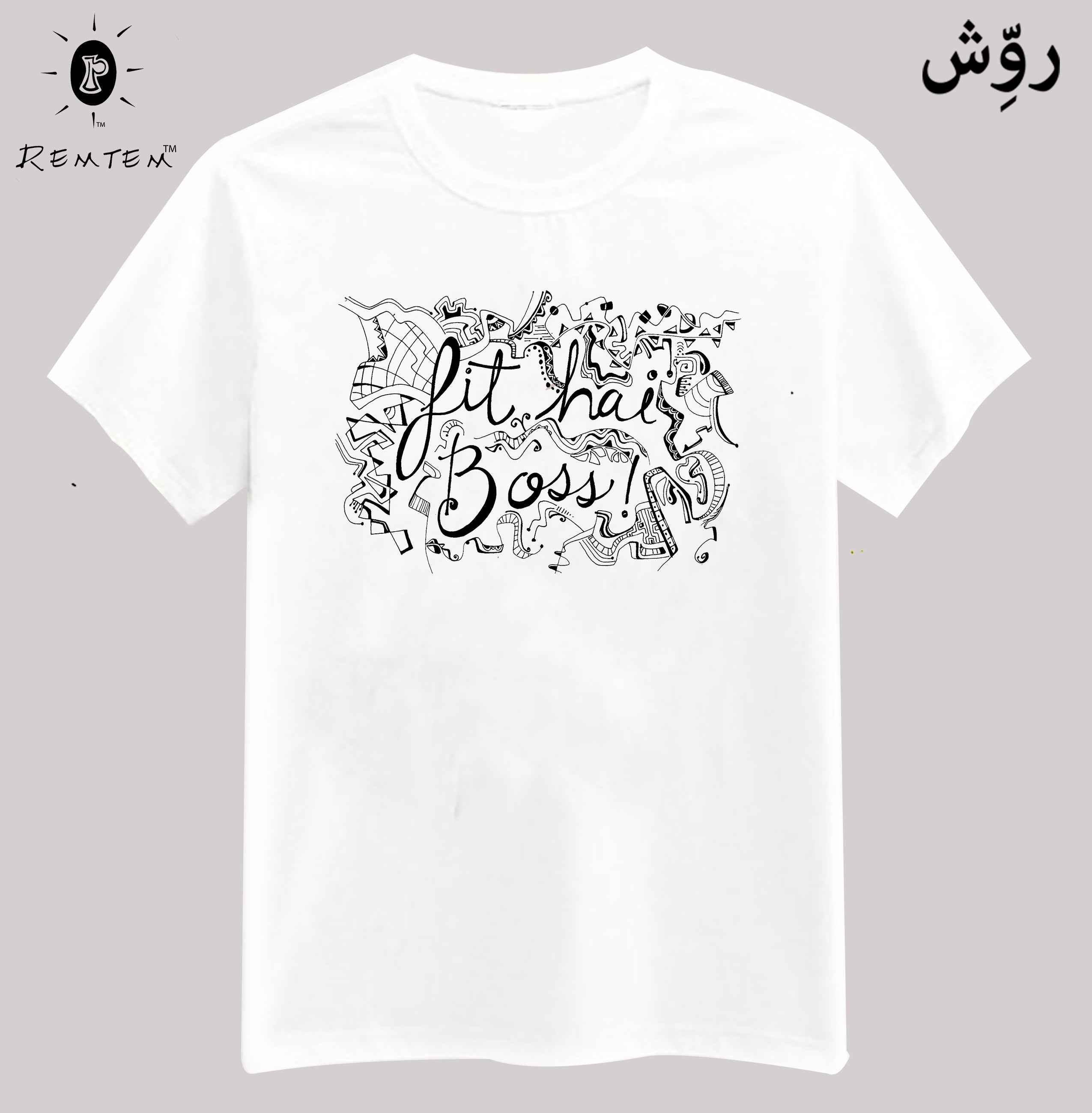 "Fit Hai Boss" Tee – raveshpk